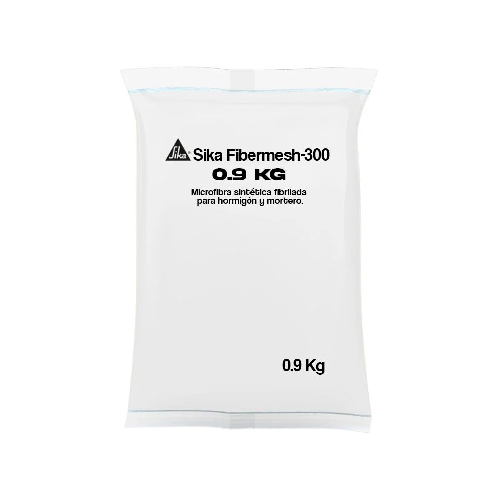 SIKA FIBERMESH 300 - Microfibra sintética fibrilada, Bolsa 0,9Kg